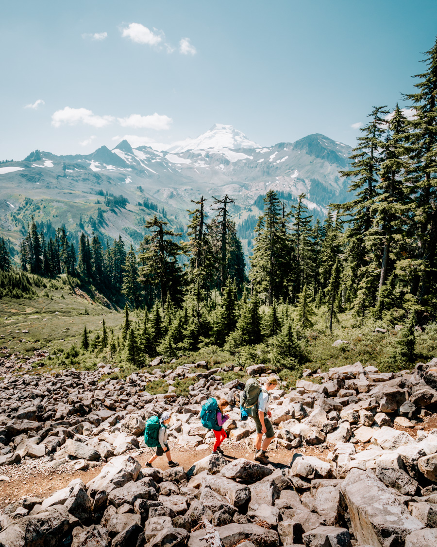 Chain Lakes Loop Backpacking Guide: Best Family Overnight Near Mount ...