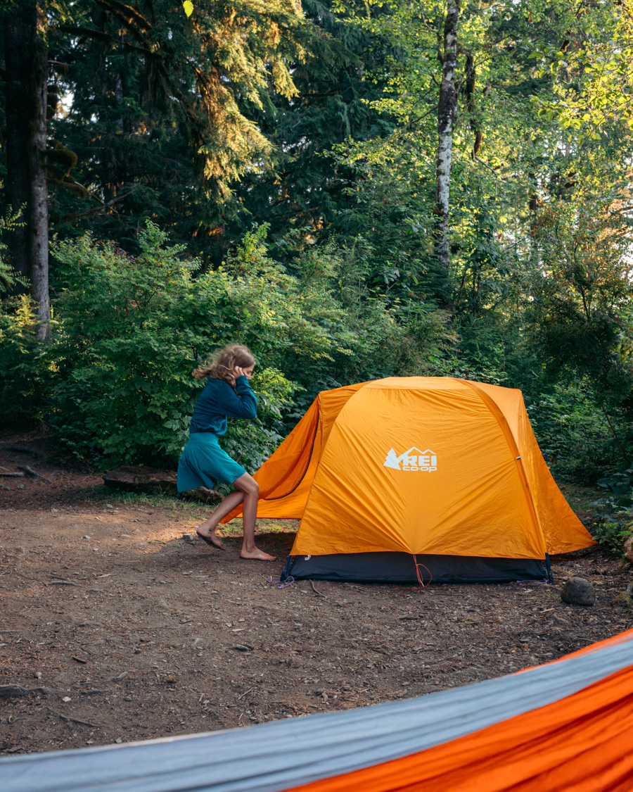 Paddle Camping in Washington with Kids